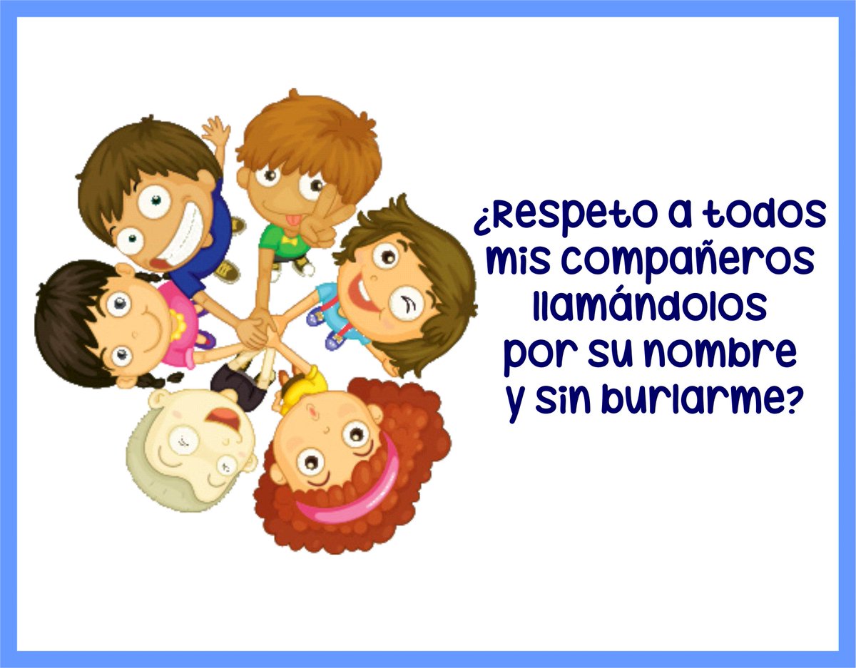 Ipip Reflexiones Respeta A Tus Compaeros De Colegio