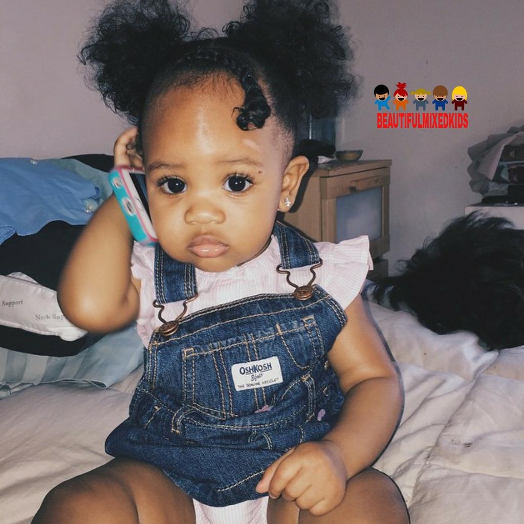 Beautiful Mixed Baby Girl