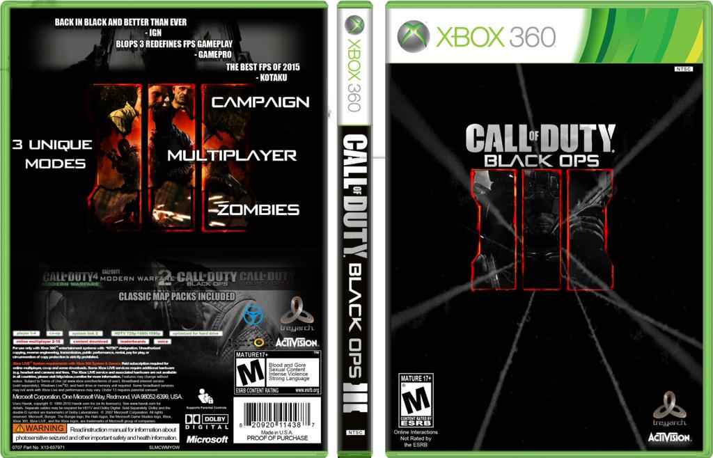 Call Of Duty 3 Xbox 360 Cover