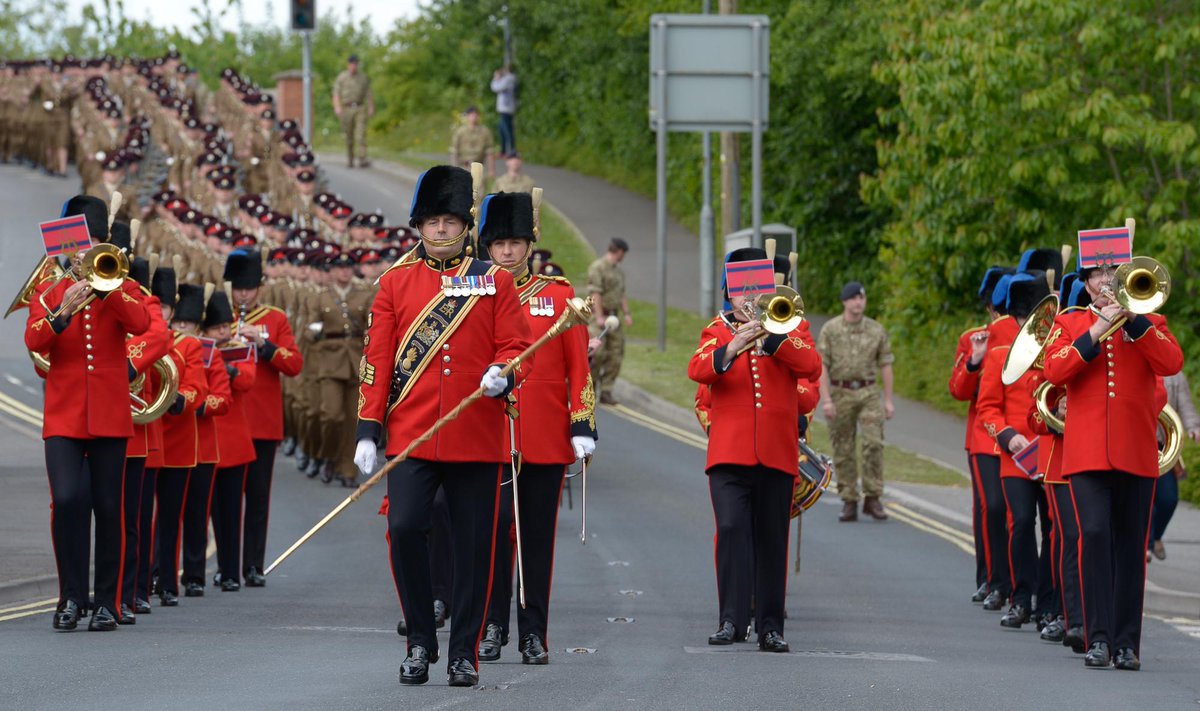 Over 230 soldiers from 26 Engineer Regiment took part in a parade to ...