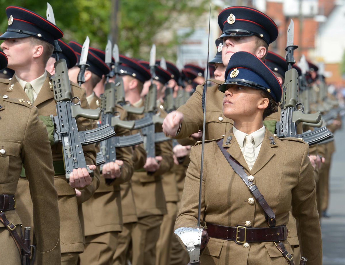 Over 230 soldiers from 26 Engineer Regiment took part in a parade to ...
