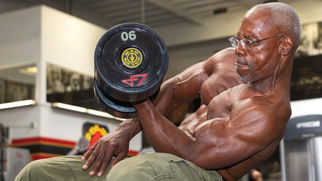 Ron King is 58 years old, ripped, and doesn't follow training rules ...