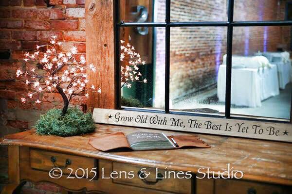 Lens & Lines Studio on Twitter: "Guest book table from Friday evening's wedding celebration. # ...
