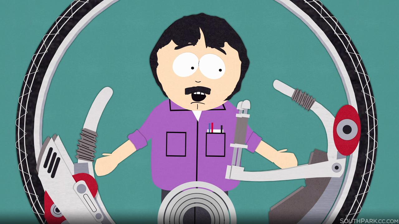 South Park Mr Garrison Bike