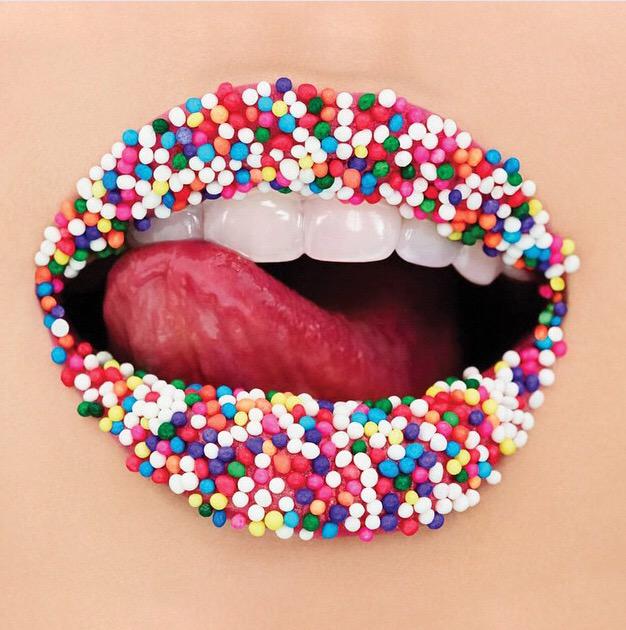 Lips With Sprinkles