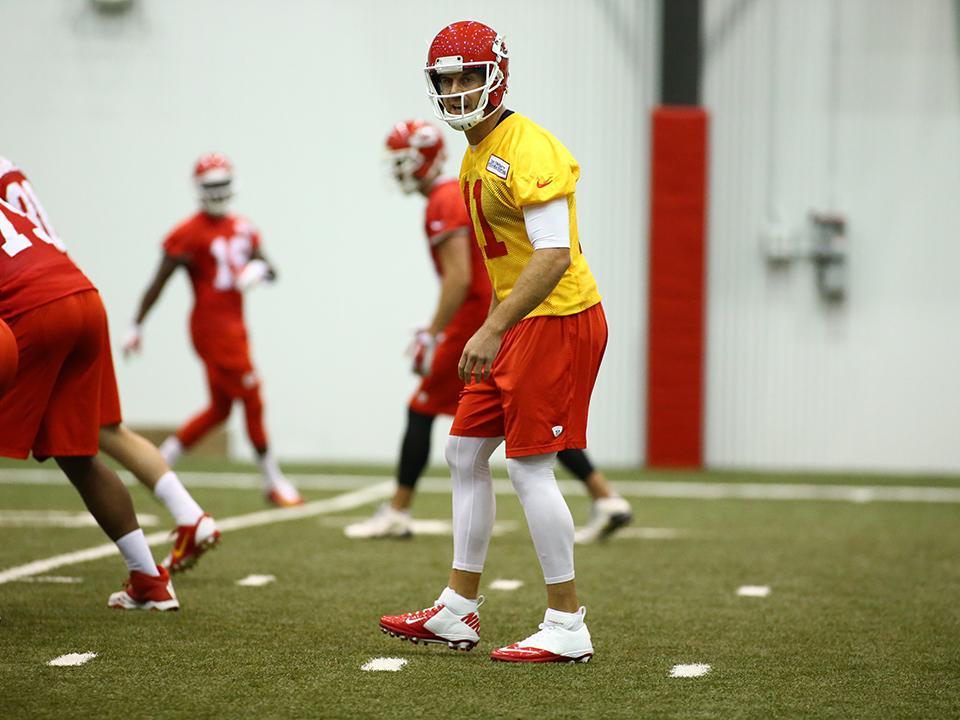 Alex Smith Chiefs Practice