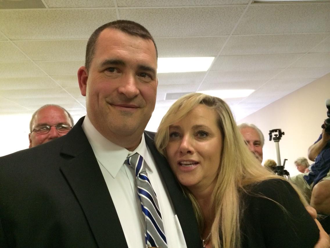 New Sheriff Ray Dudley and his wife, Shannon. | Keith Roysdon | Scoopnest