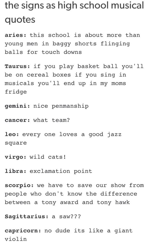 High School Musical Quotes Tumblr