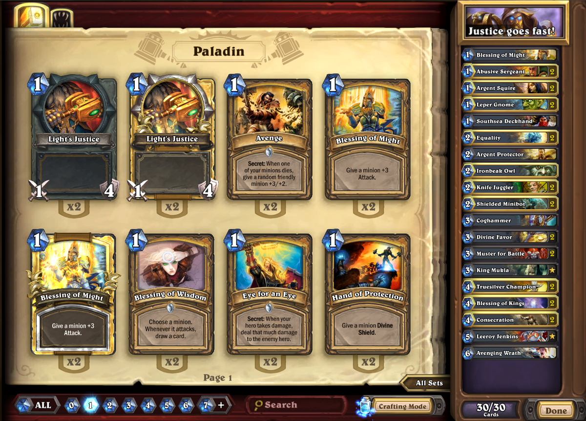 Hearthstone Paladin