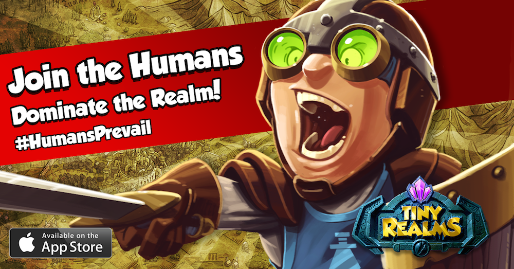 TinyMob Games on Twitter: "The Human realm is under siege losing 17 tiles this week. Are you the ...