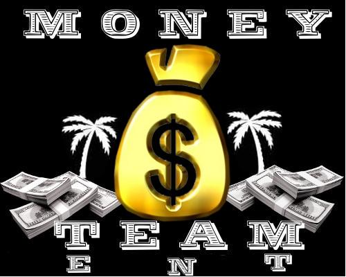 The Money Team Sign