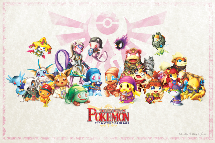 Pokemon Zelda Crossover