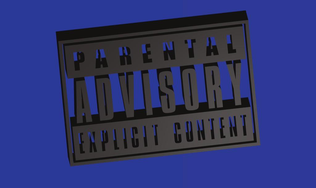 Parental Advisory Sign