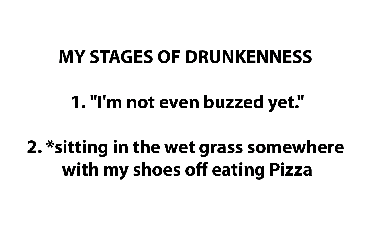 Stages Of Drunkenness