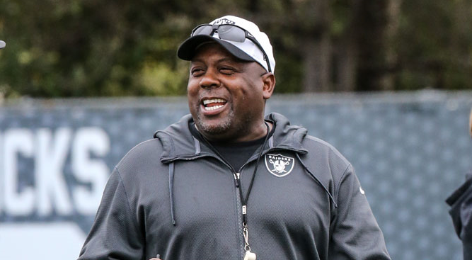 D-Line Coach Jethro Franklin was a former No. 1 pick? Yep. More awesome ...