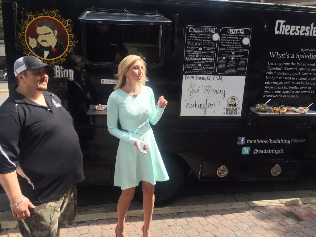 we have badabingdc outside the ABC7News studio! Autria_Godfrey ...