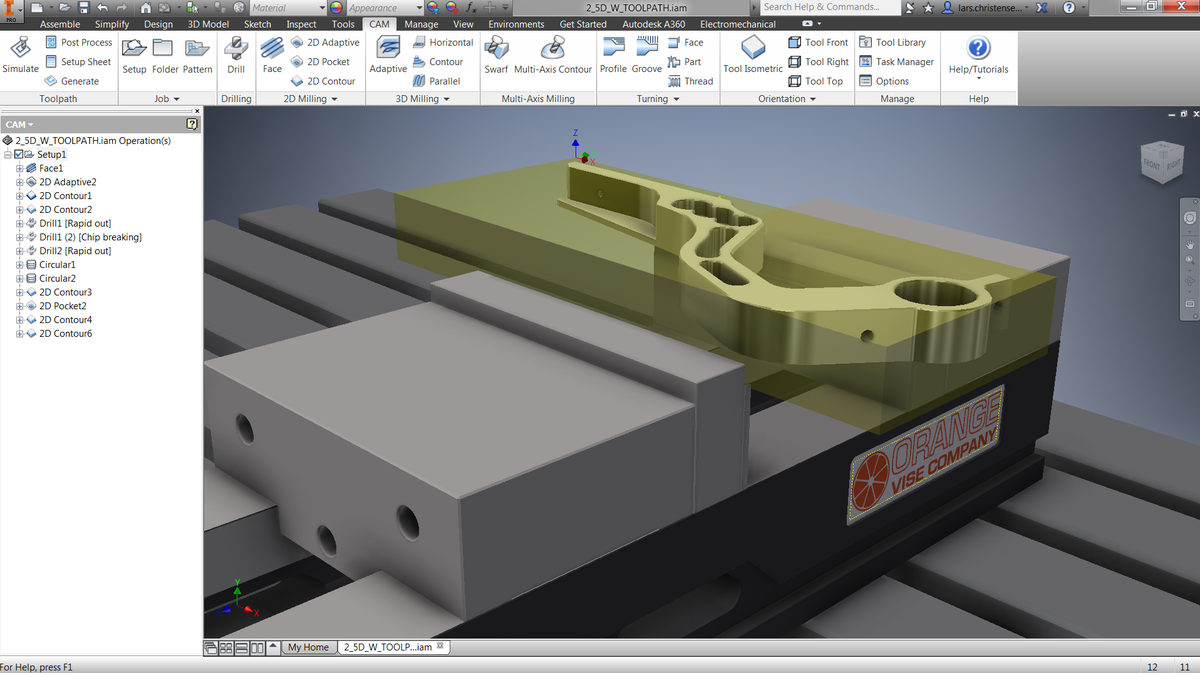 Lars Christensen on Twitter: "Excited about the new "How to learn @Inventor_HSM -Basic -" series ...