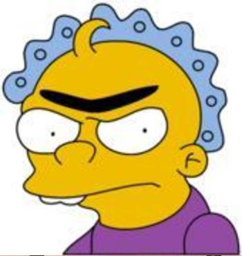 Simpsons Unibrow Baby