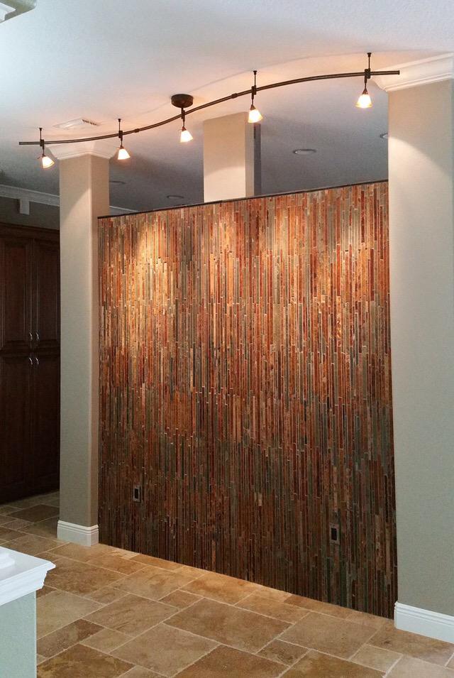 Rust Accent Wall