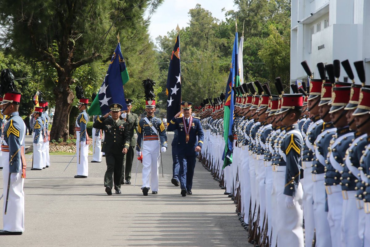 PMA honors PNP OIC Espina with testimonial parade and review ceremony ...