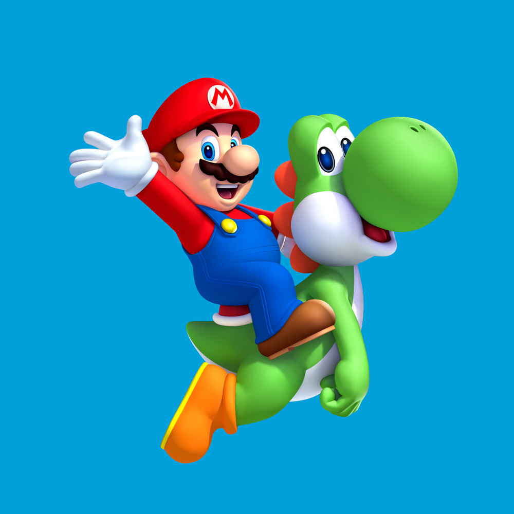 Blue Yoshi Png