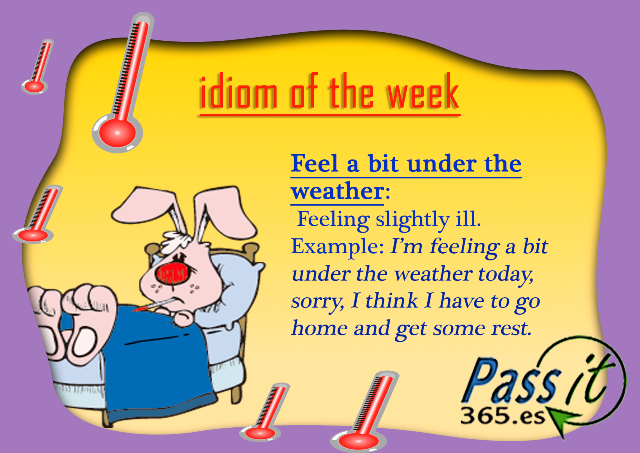 Under The Weather Idiom