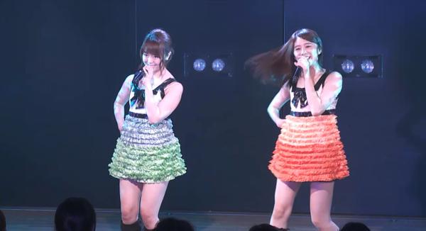 岡田彩花画像bot on Twitter: "2015年4月23日 アイドルの夜明け 女性限定公演 「春一番が吹く頃」 岡田彩花 峯岸みなみ #AKB48"