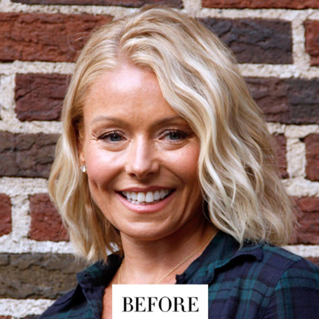 Whoa—kelly ripa just dyed her hair an insane color (but she totally ...