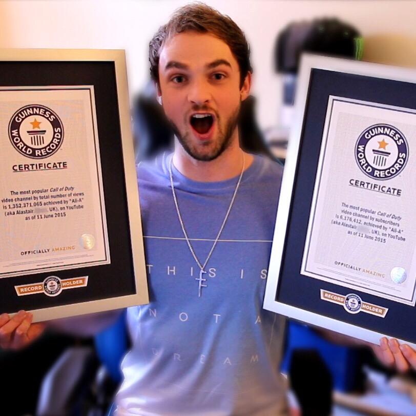Guinness World Records: TWO Guinness World Records: The most Subscribed ...