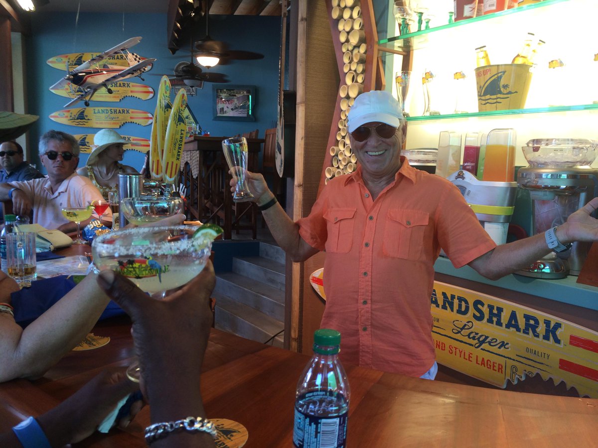 JIMMY BUFFET AT OFFICIAL OPENING OF MARGARITAVILLE OCHO RIOS ...