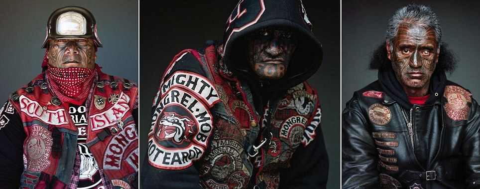 Haunting portraits of New Zealand's notorious Mighty Mongrel Mob gang ...