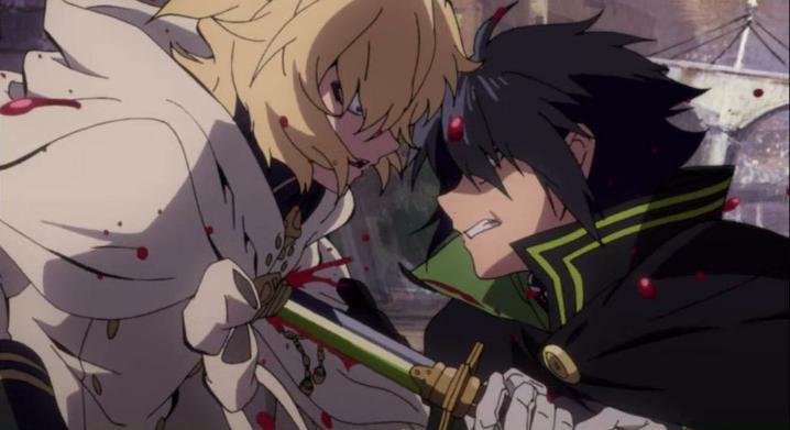 Anime Stabbing Scene