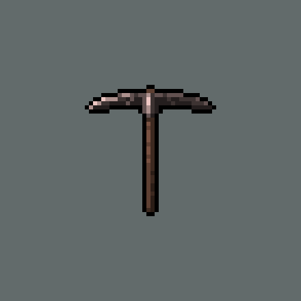 Minecraft Pickaxe Pixel Art