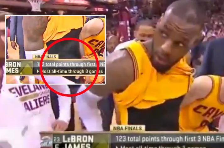 : LeBron James' embarrassing wardrobe malfunction is breaking the int...