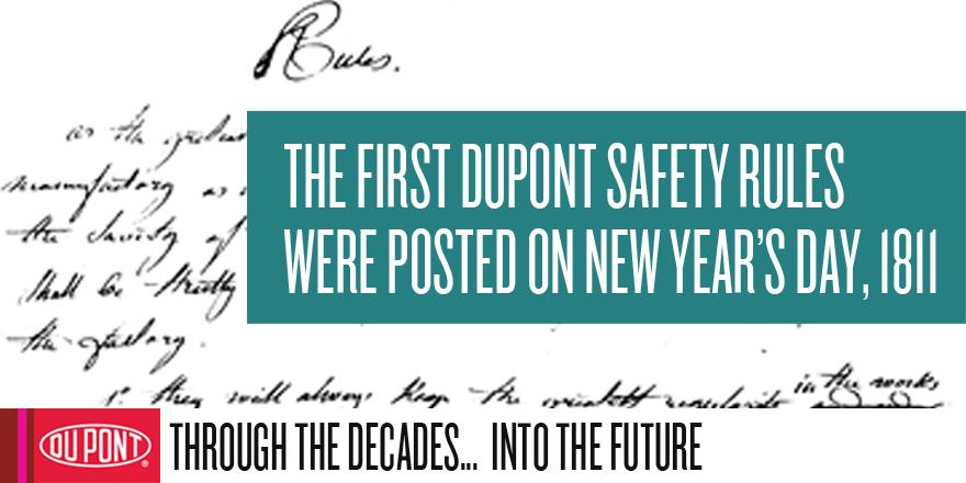 Safety and health became a deeply rooted core value and DuPont has been ...