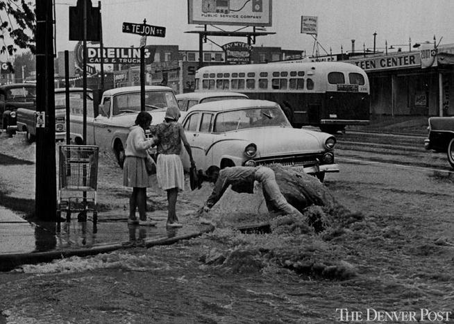 Photos: 1965 great flood of denver’s south platte river - scoopnest.com