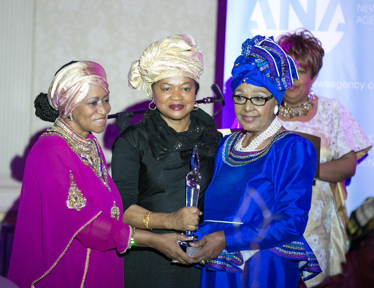 Graca Machel And Winnie Mandela