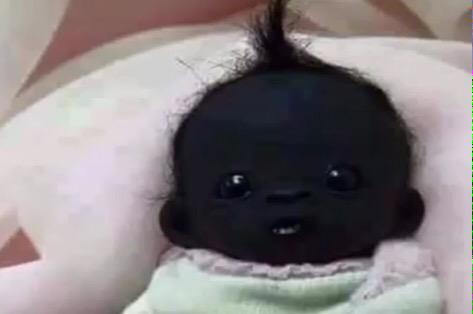 Conozcan a "caraotica" el BB más negrito y bonito del mundo, bienv ...