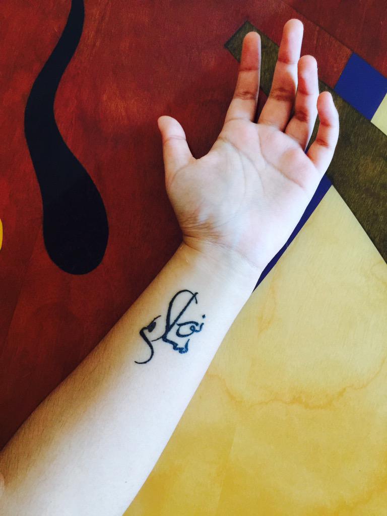 Arabic Writing Tattoos Wrist
