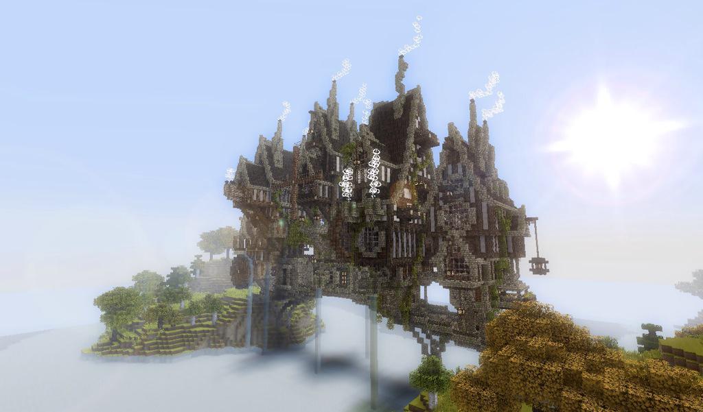 Weird Houses In Minecraft