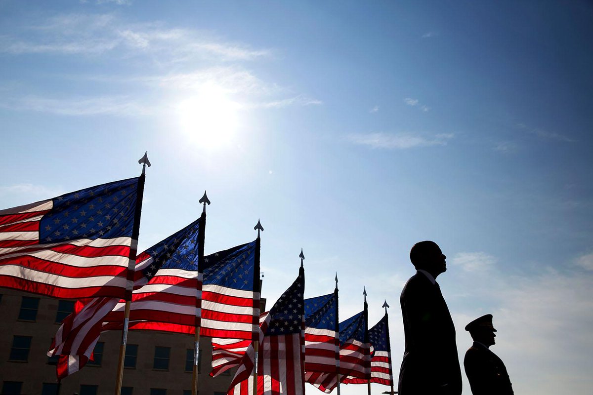 "On Flag Day ... we pay tribute to this banner of hope and opportunity ...