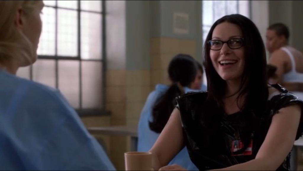 Alex Vause Glasses Smile