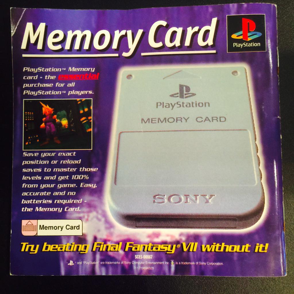 How to advertise memory cards : gaming