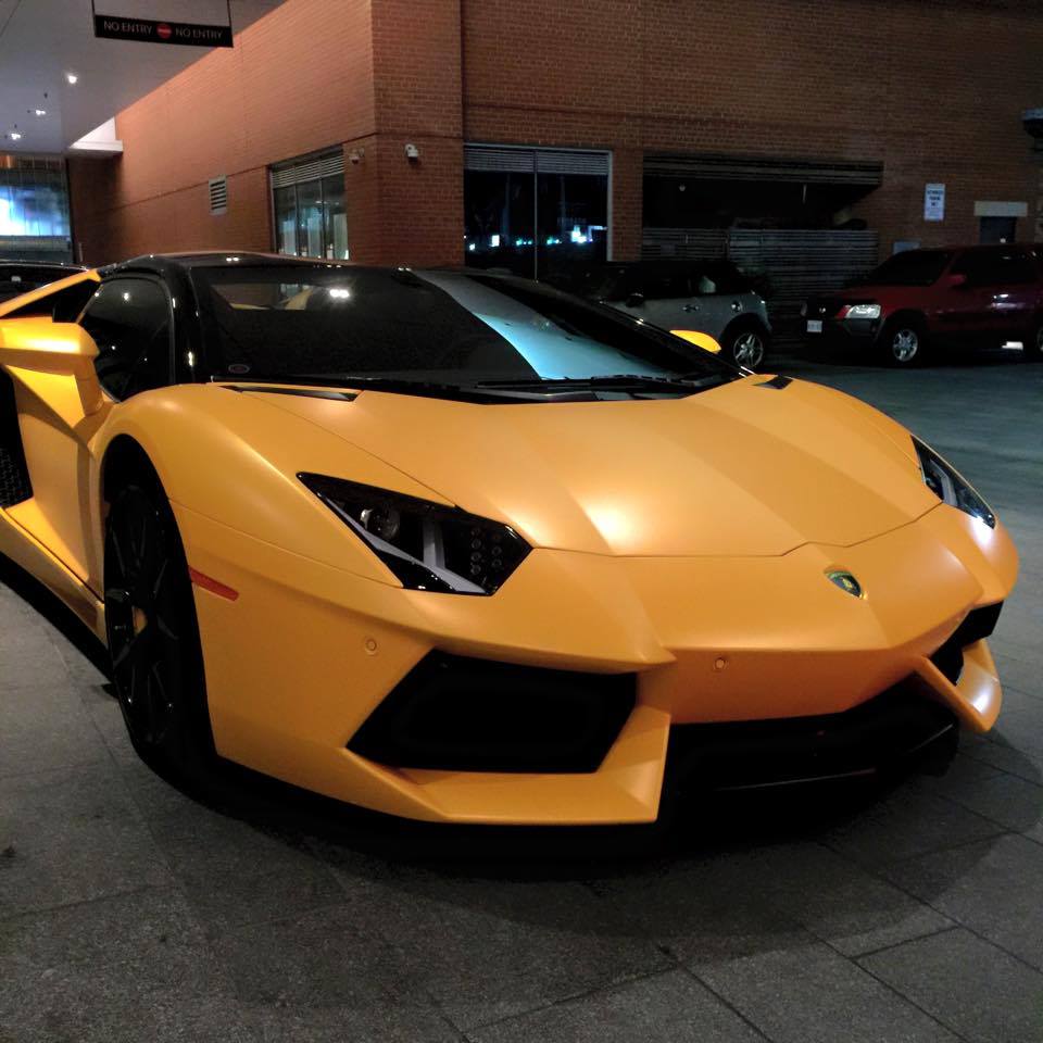 Aventador Matte Yellow