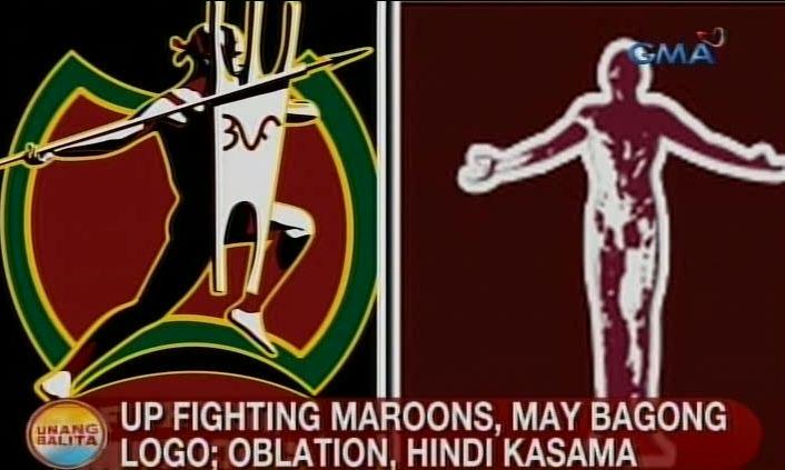 Up Fighting Maroons Logo