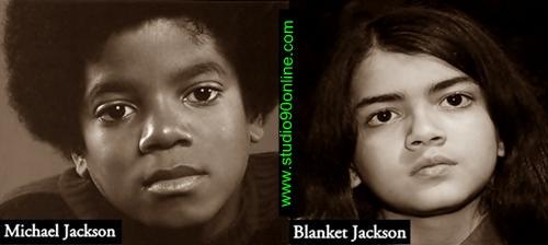 Blanket Jackson And Michael Jackson Comparison