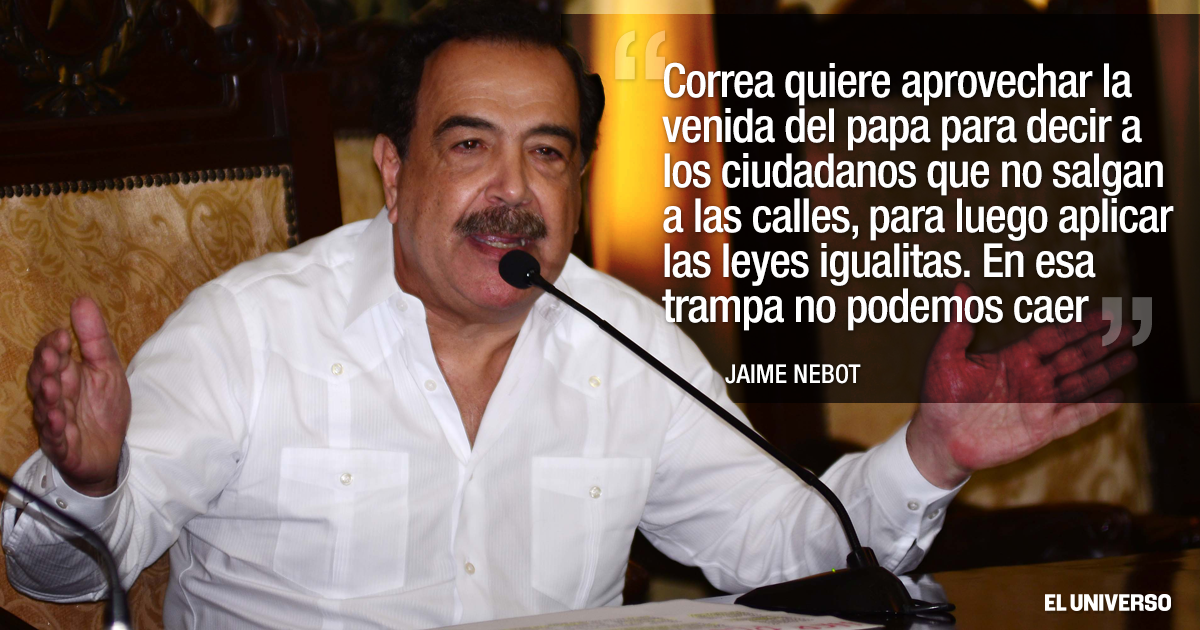 El Universo On Twitter Declaraciones Del Alcalde De Guayaquil Ante