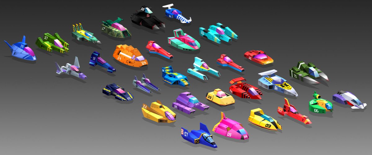 F Zero Cars
