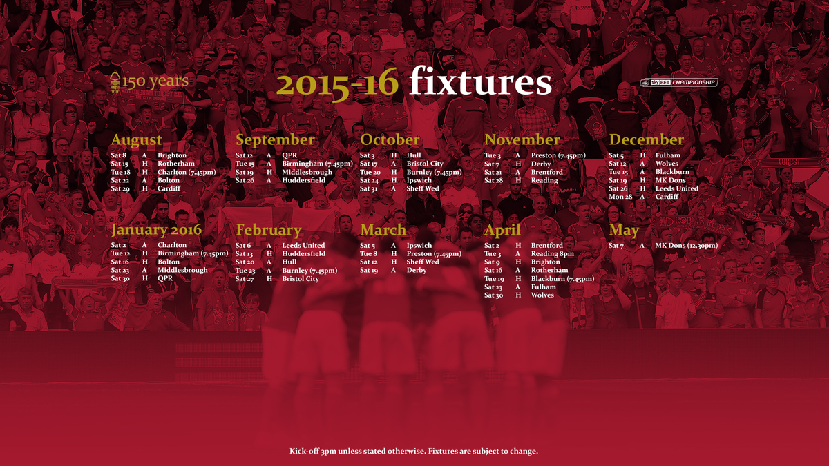 NFFC supporters can now download their official 2015-16 fixture ...