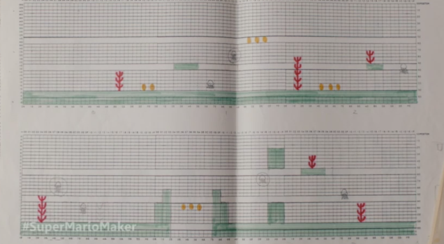 Mario On Graph Paper